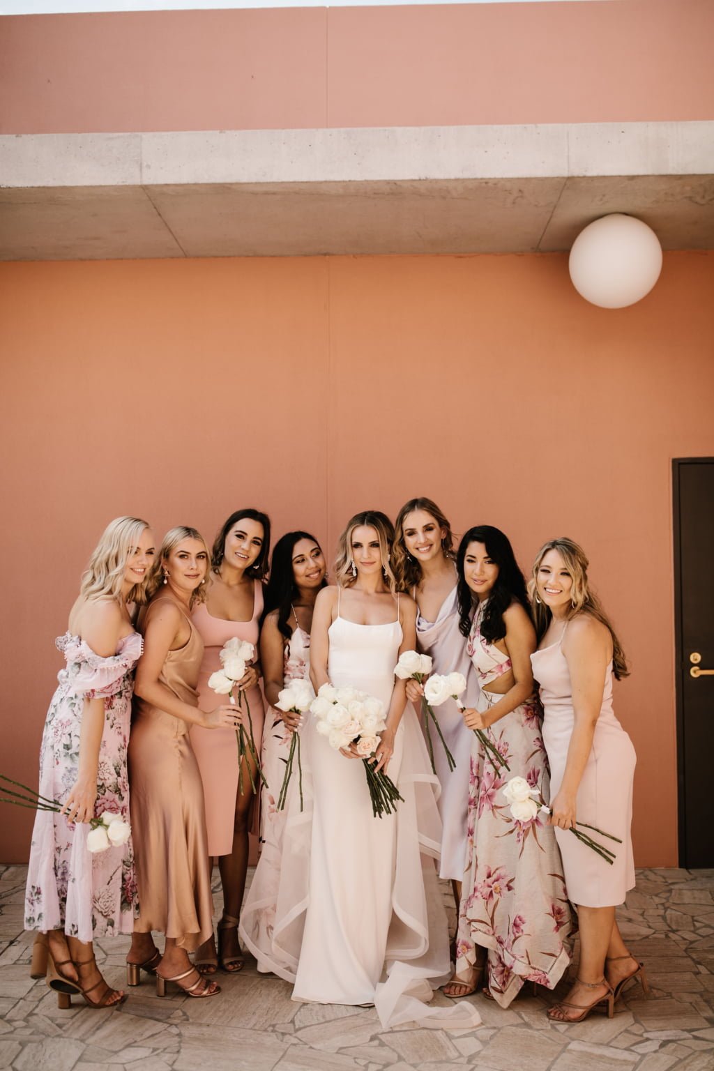 18 Inspiring Bridal Party Outfits & Bridesmaid Dresses - Hello May