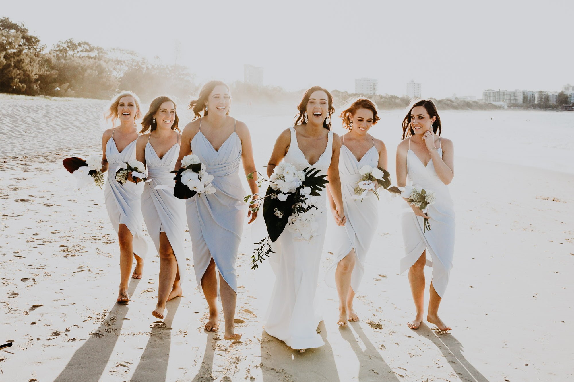 18 Inspiring Bridal Party Outfits & Bridesmaid Dresses - Hello May