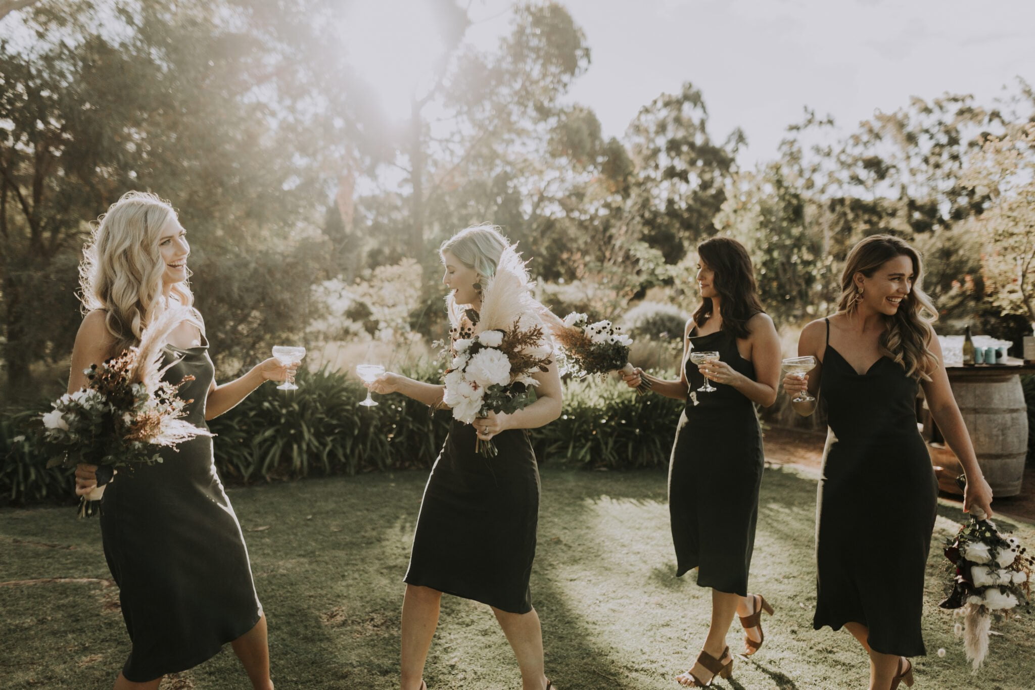 18 Inspiring Bridal Party Outfits & Bridesmaid Dresses - Hello May