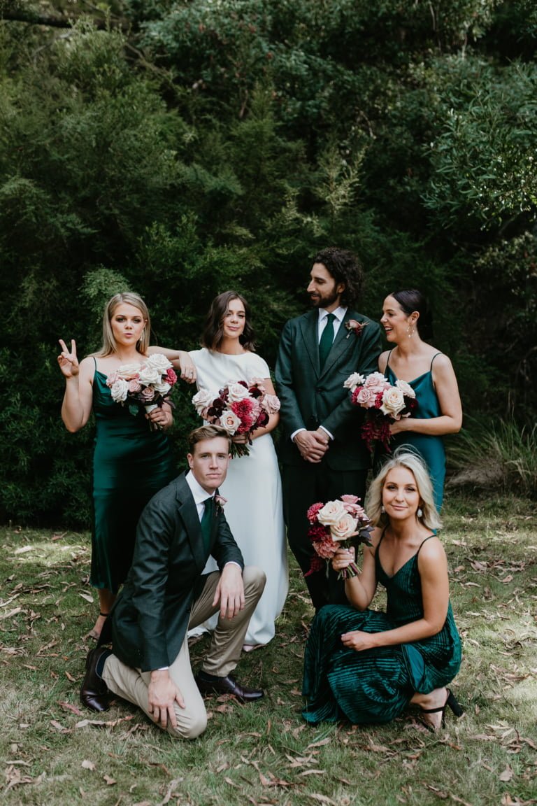 18 Inspiring Bridal Party Outfits & Bridesmaid Dresses - Hello May