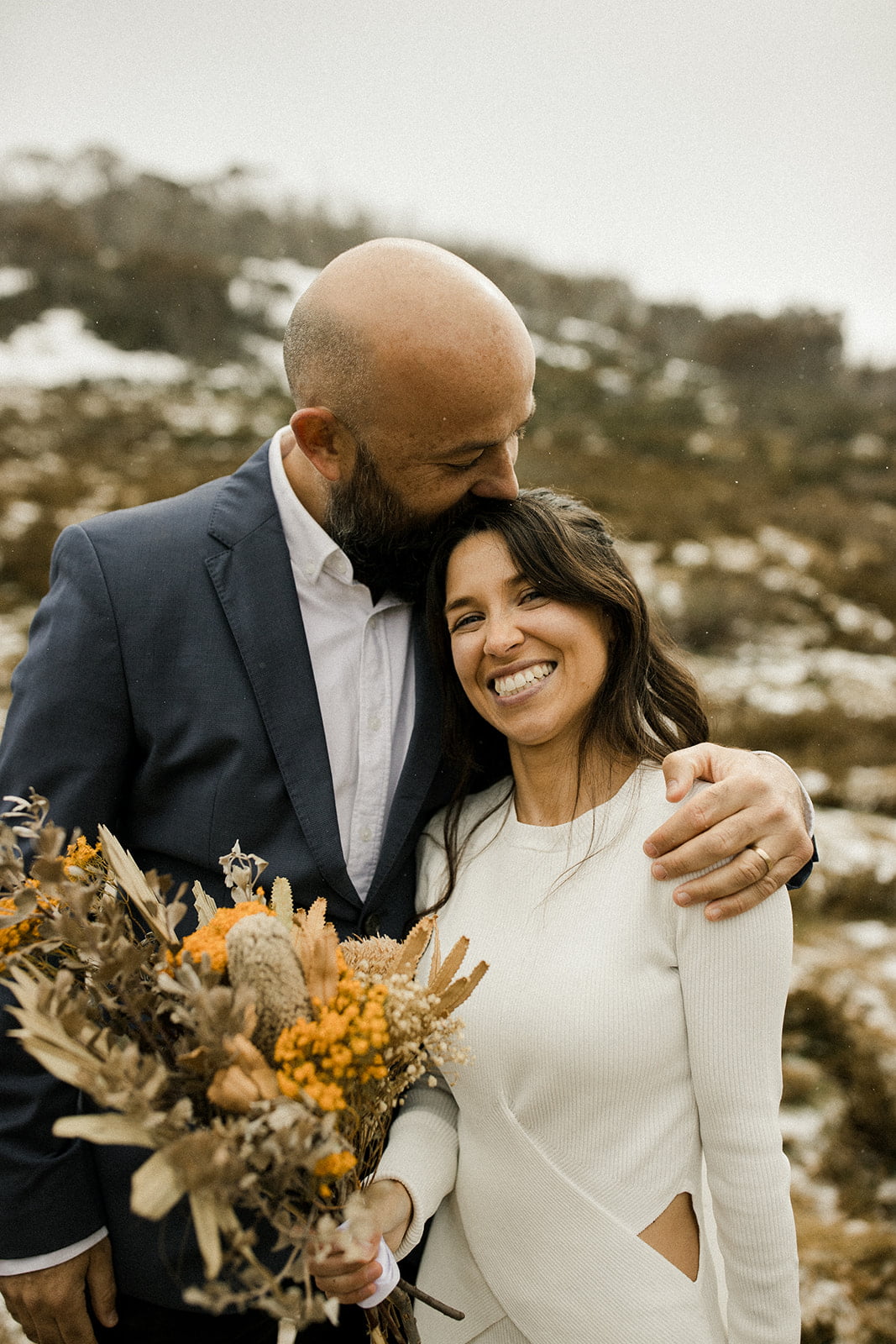 Thredbo Wedding: Sarah & Dave's Snowy Celebration - Hello May
