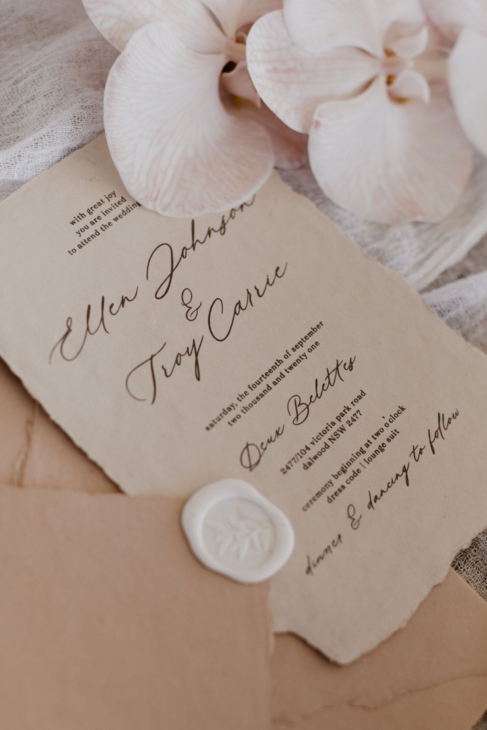 Gold Coast Just Peachy Wedding Inspo - Hello May