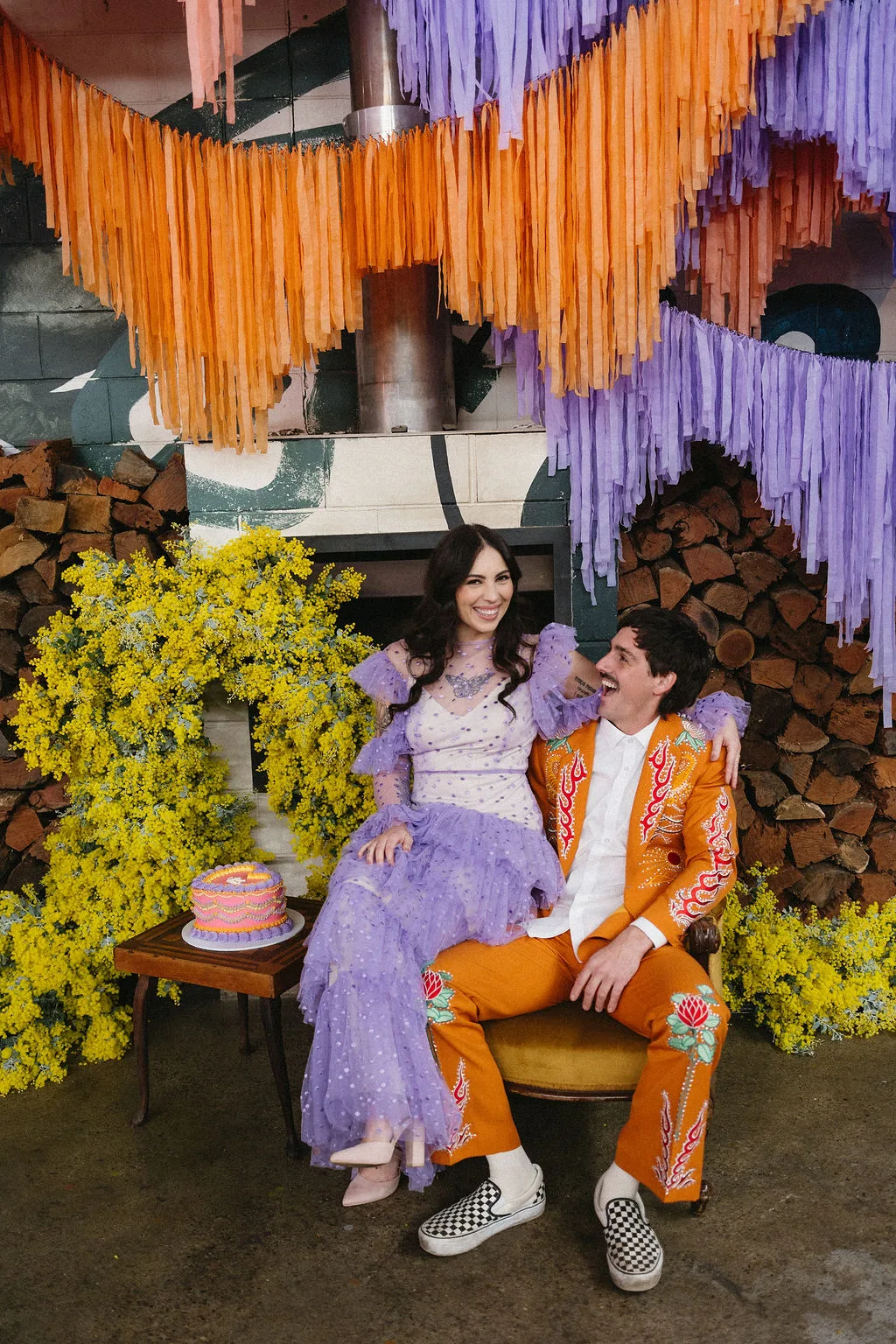 LILAC & PEACH WEDDING STYLING INSPO - Hello May