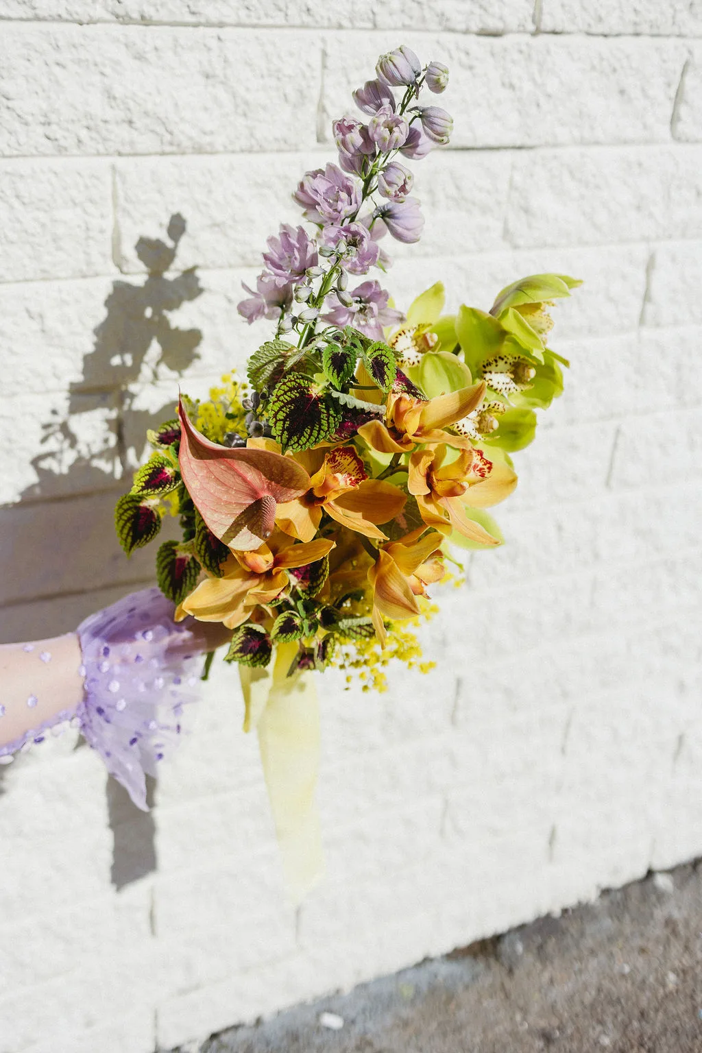 LILAC & PEACH WEDDING STYLING INSPO - Hello May