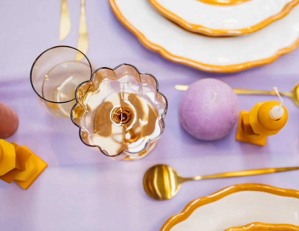 LILAC & PEACH WEDDING STYLING INSPO - Hello May