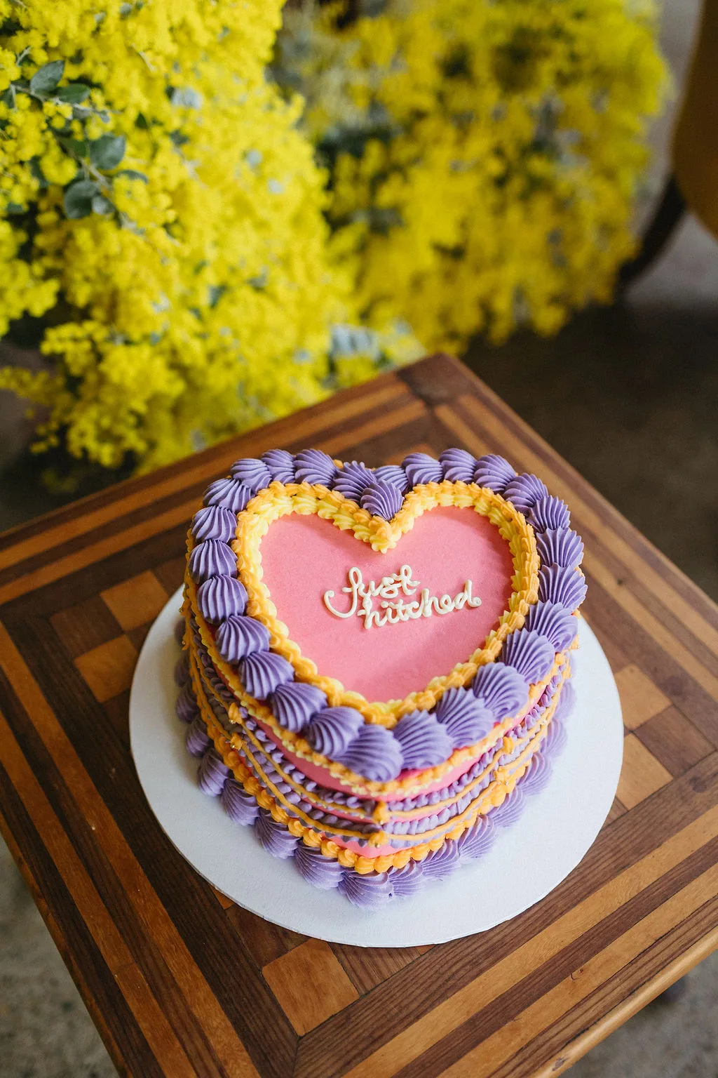 LILAC & PEACH WEDDING STYLING INSPO - Hello May