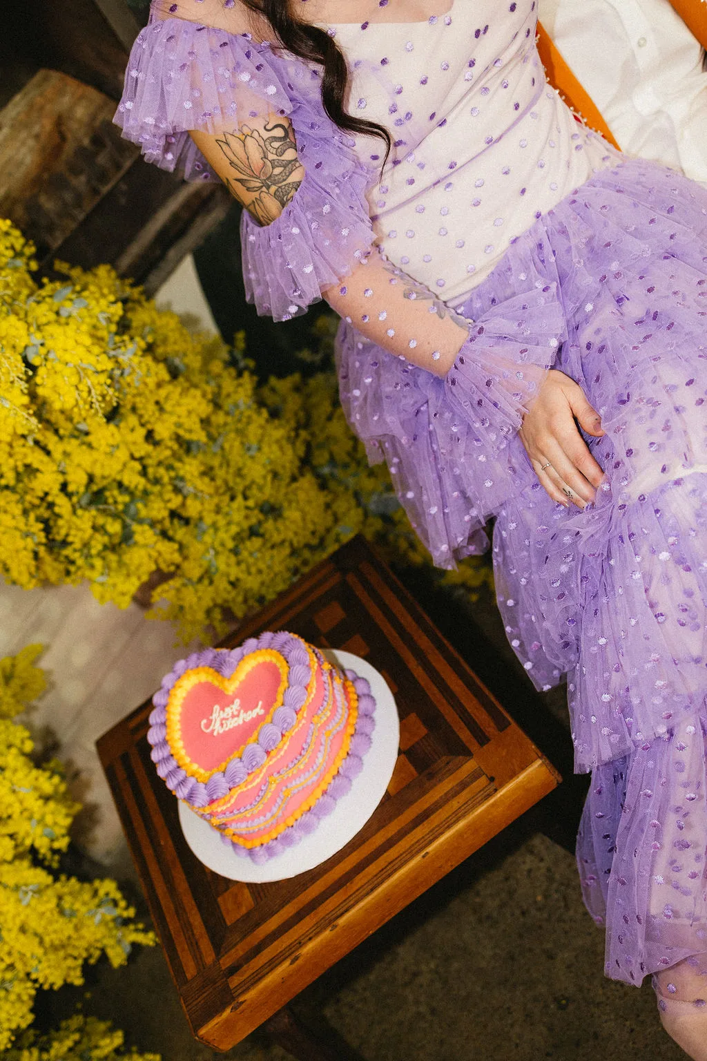 LILAC & PEACH WEDDING STYLING INSPO - Hello May