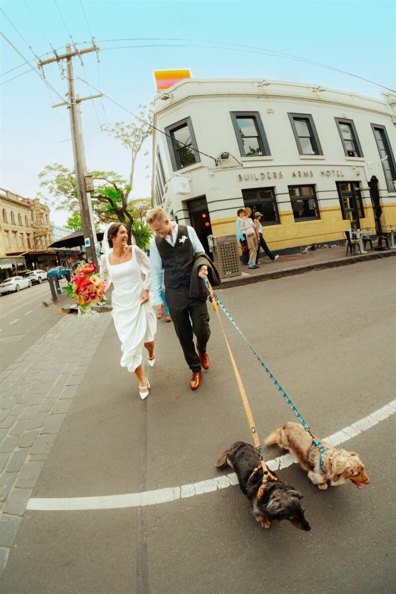 Ruby & Daniel's Fitzroy wedding - Hello May