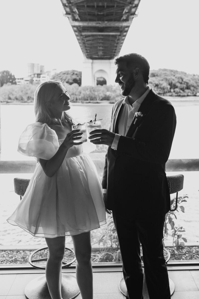 Caitlin & Alex's Brisbane elopement - Hello May