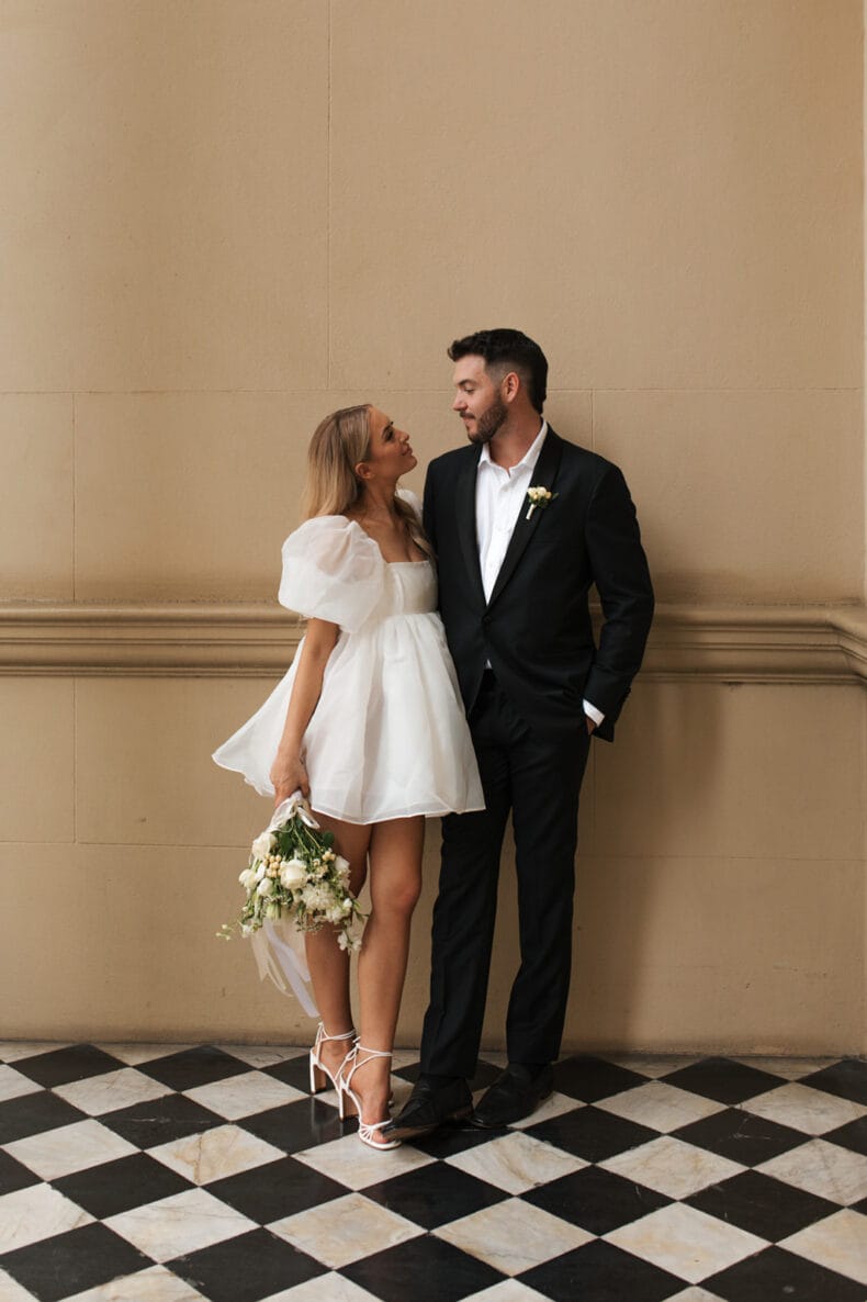 Caitlin & Alex's Brisbane elopement - Hello May