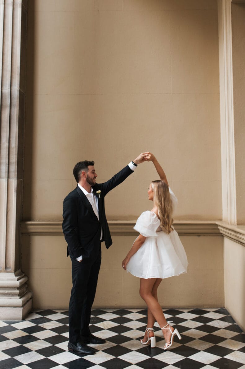 Caitlin & Alex's Brisbane elopement - Hello May