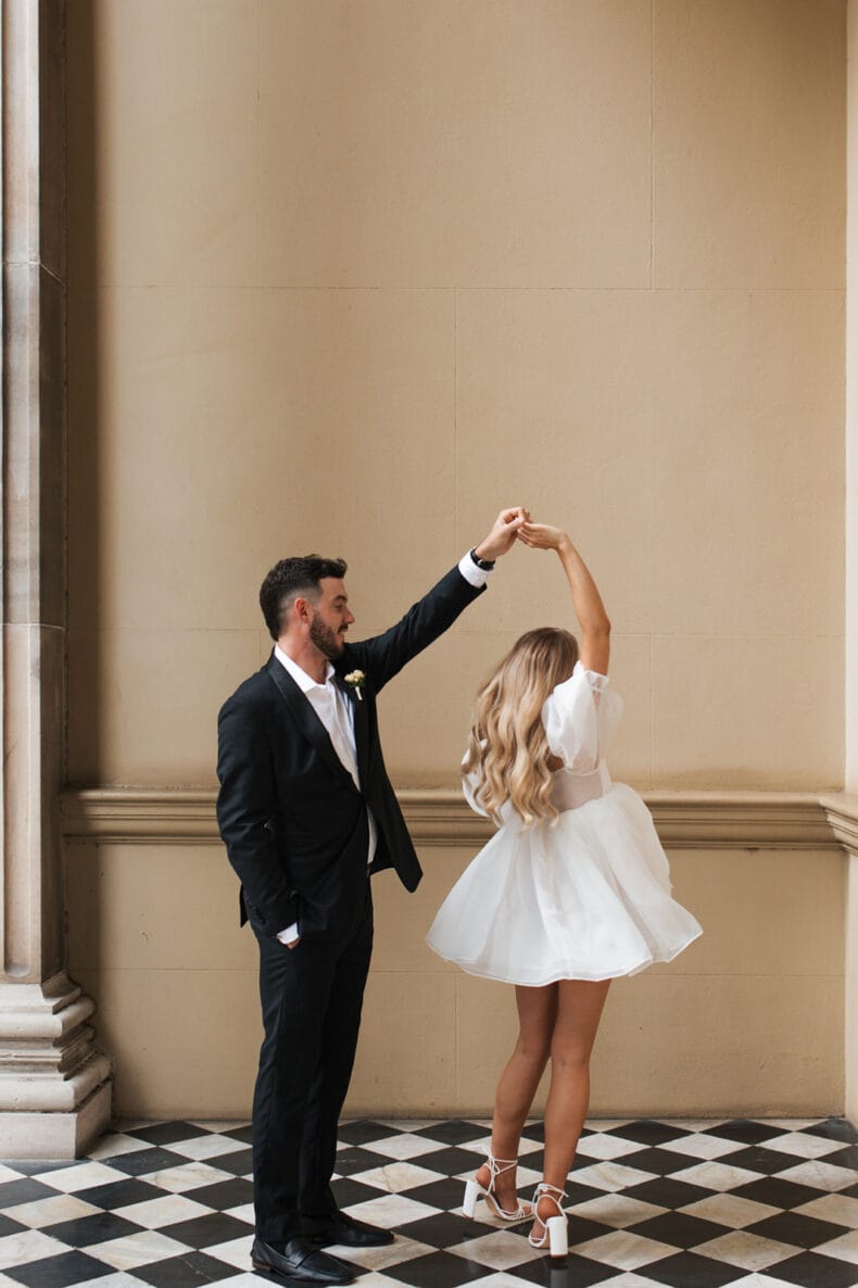 Caitlin & Alex's Brisbane elopement - Hello May