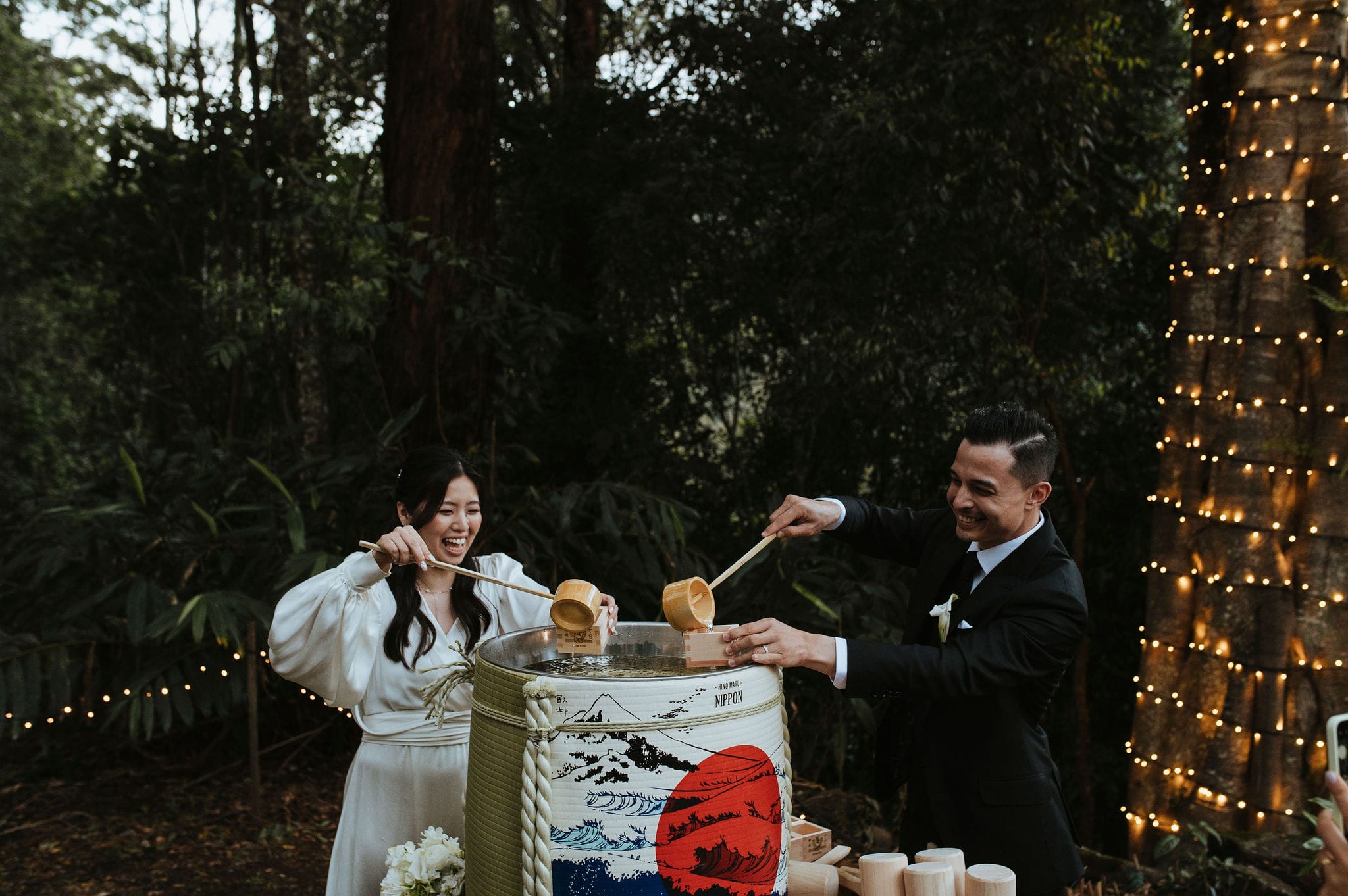 Nao & Aaron's Gold Coast Hinterland wedding - Hello May