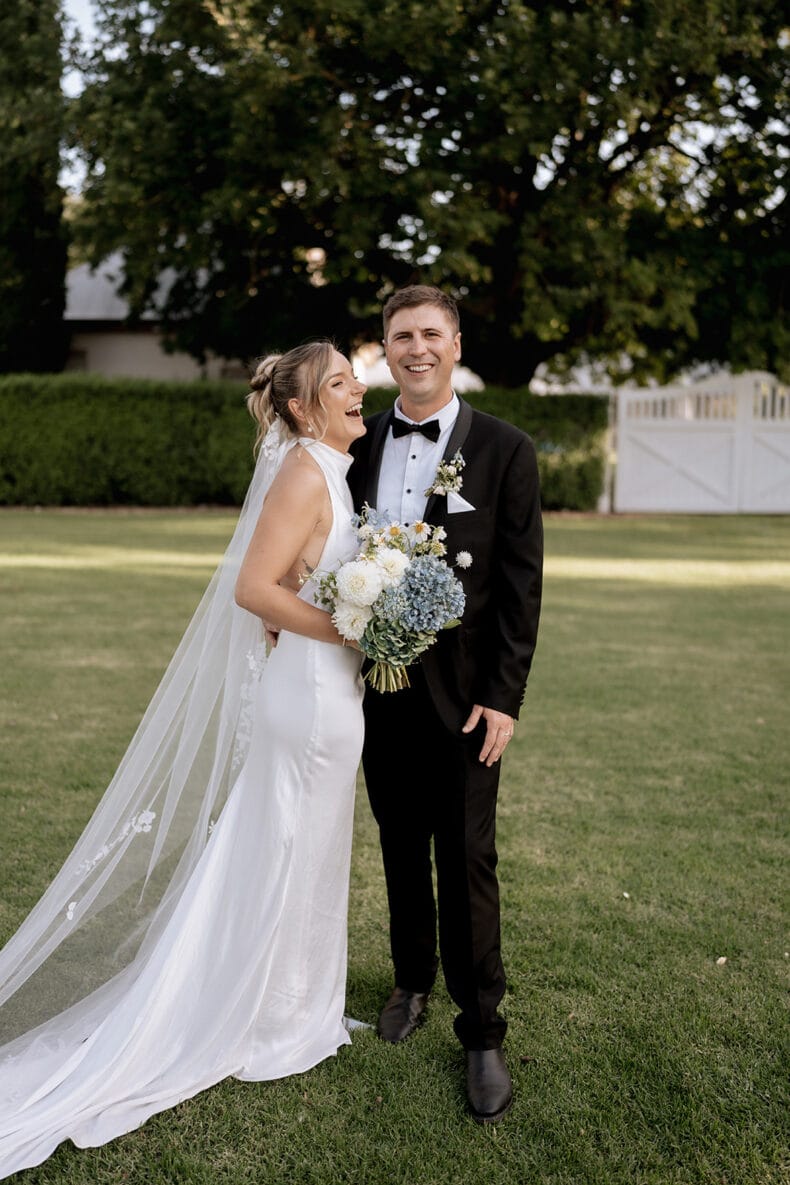 Emily & Liam's Mewburn Park Homestead wedding - Hello May
