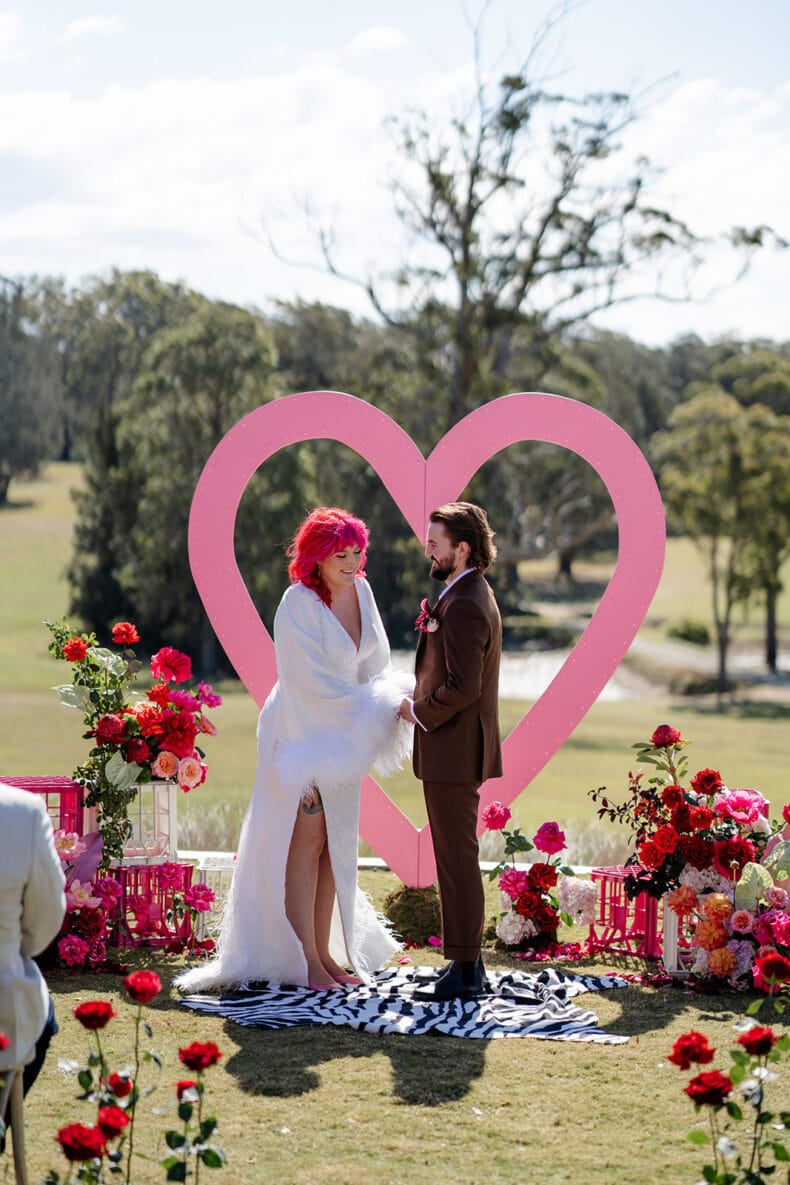 Vegas-Inspired South Coast Wedding | Hello May