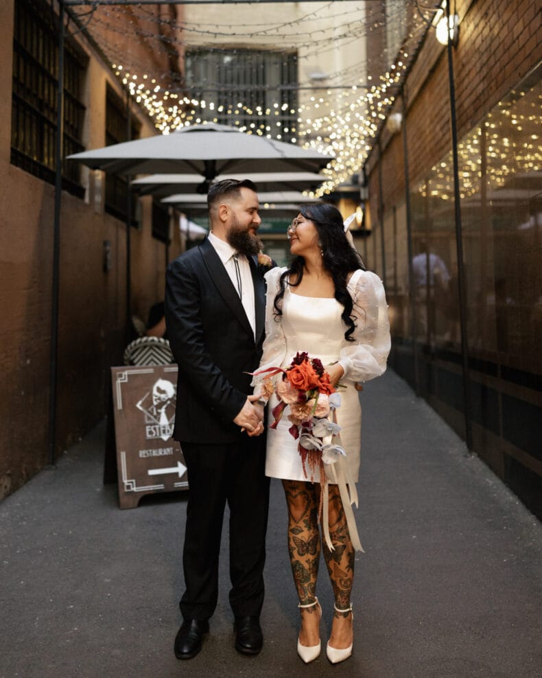 Small Sydney Wedding Inspiration | Mel & Ben day at QT