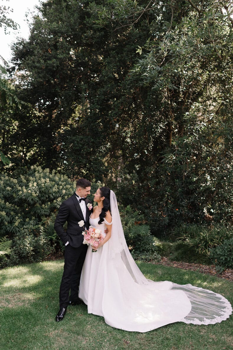 Tuscan-inspired garden wedding in Melbourne