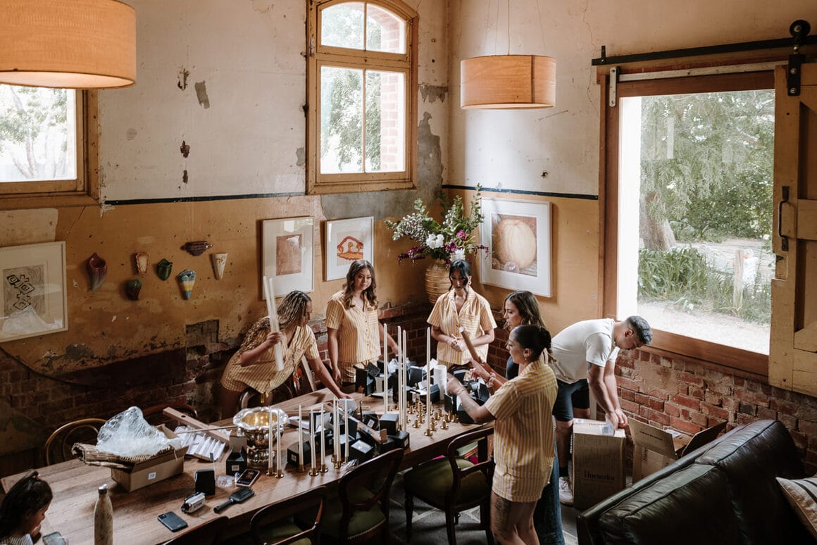 Bek & Greg's Euroa Butter Factory Wedding | Hello May